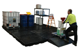 Bunded floor systems - a spill-ready floor solution - Spill Crew Australia