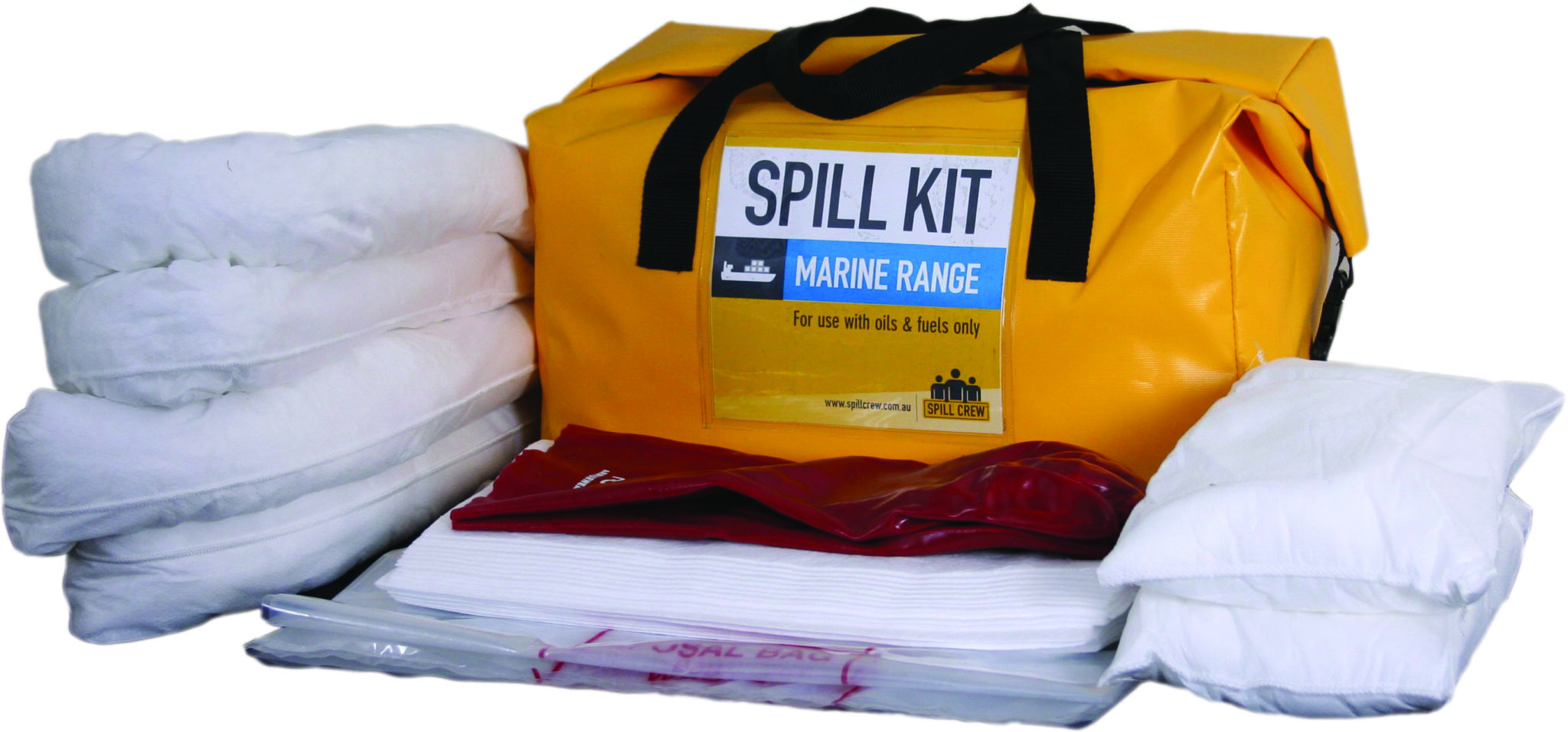 Spill Kit - Marine Oil and Fuel 47L - Spill Crew Australia