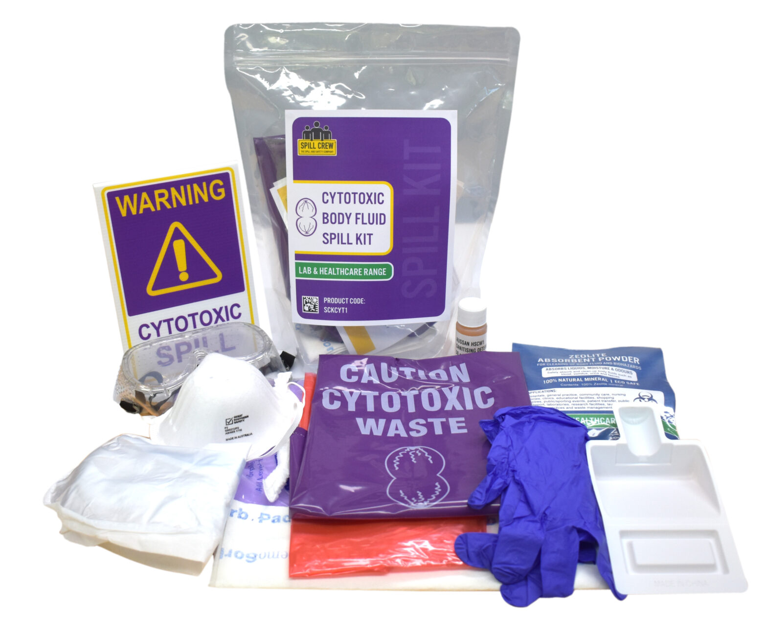 Cytotoxic body fluid kit | Lab & healthcare | Spill Crew